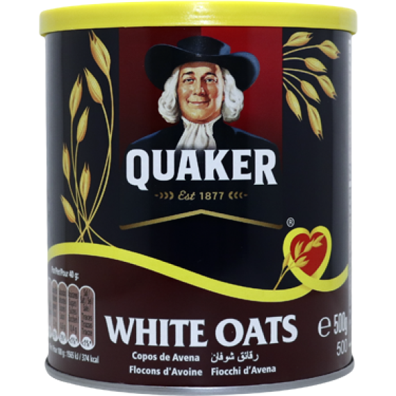 Quaker White Oats 500g – Now2Su