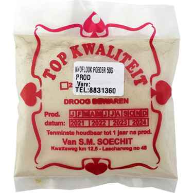 S.M. Soechit Knoflook Poeder 50g – Now2Su